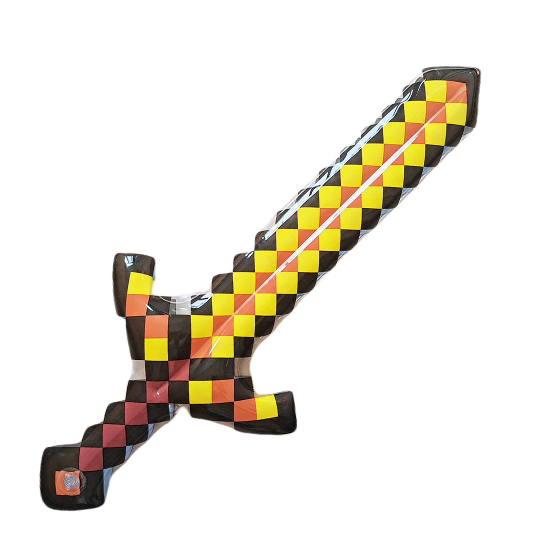 MINECRAFT Pixel Dmuchany Miecz 62cm NO.36463_ŻÓŁTY | Sklep Camilito.pl